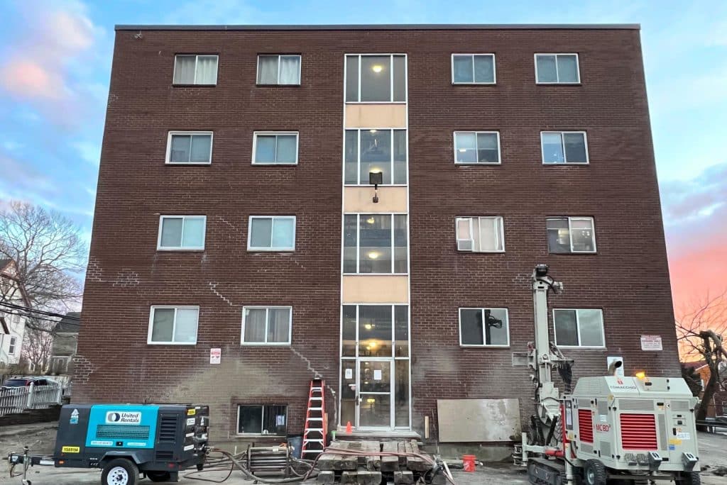 Compaction Grouting - Helical Drilling