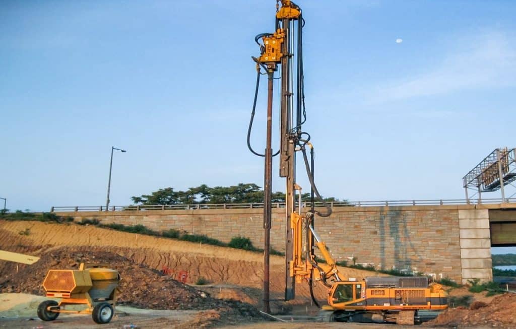 Geopier® GCC Rigid Inclusions - Helical Drilling