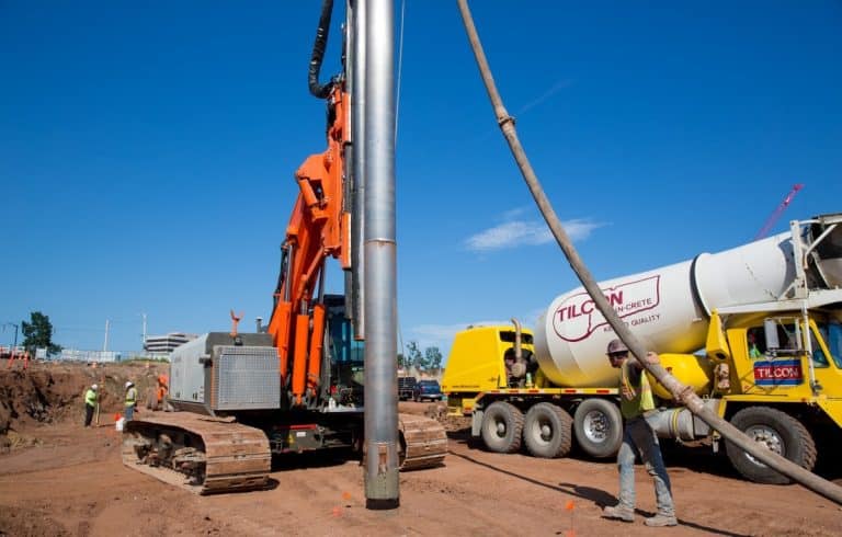 Geopier® GCC Rigid Inclusions - Helical Drilling