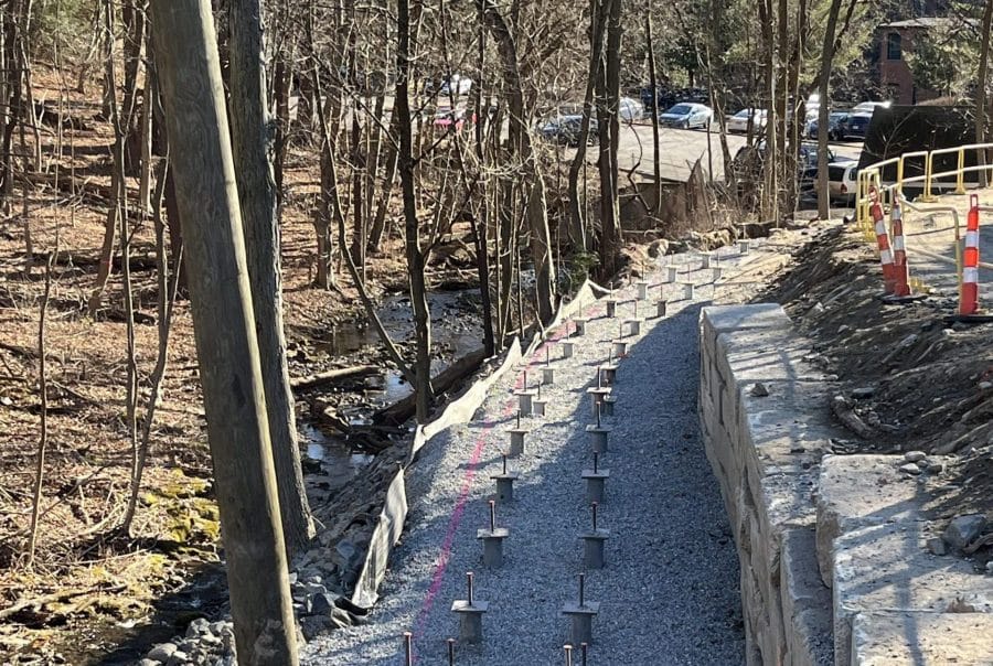 CT Burton Road Retaining Wall Support with Drilled Micropiles - Helical ...