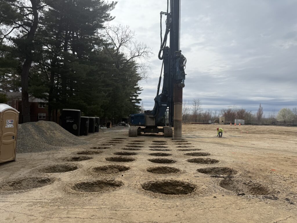 Vibratory Probe Compaction - Helical Drilling