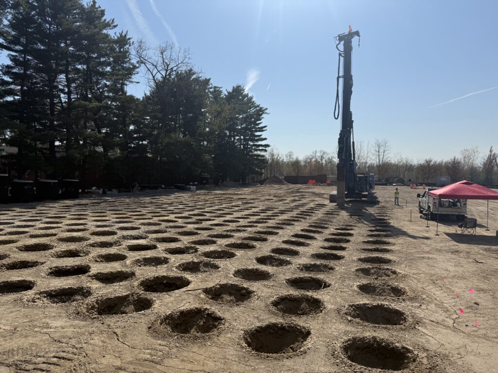 Vibratory Probe Compaction - Helical Drilling